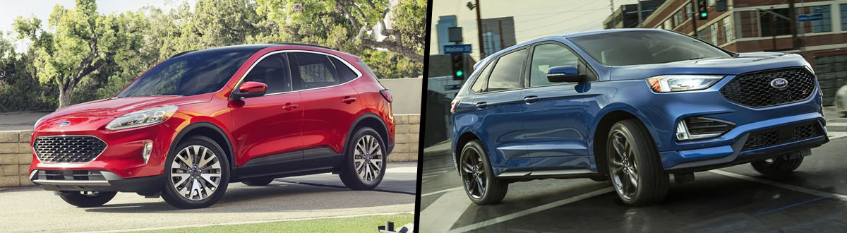 Compare 2021 Ford Escape vs. Ford Edge | Wellington OH