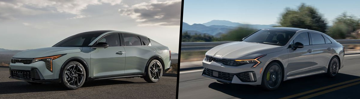 Compare 2025 Kia K4 vs K5 | Highland Park, IL