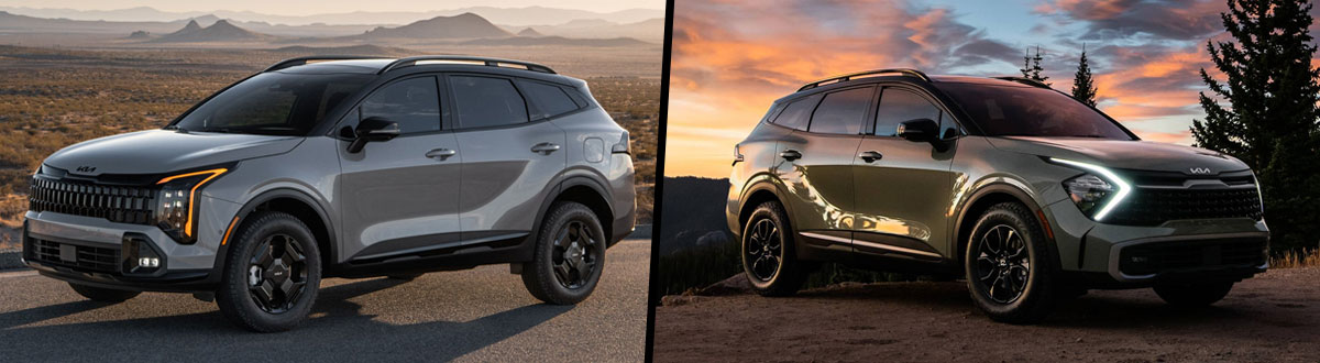 2026 vs 2025 Kia Sportage Comparison | Harvey, LA