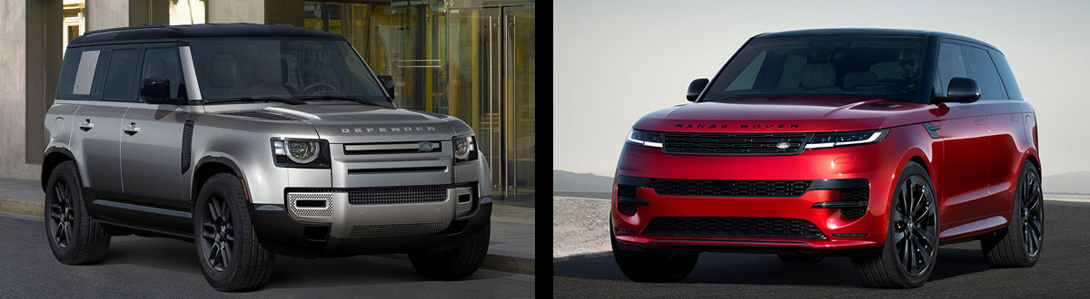 2025 Defender 110 vs 2025 Range Rover Sport Comparison | Darien CT