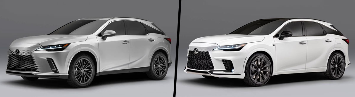 2023 Lexus RX 350h vs. 2023 Lexus RX 500h | Westmont IL