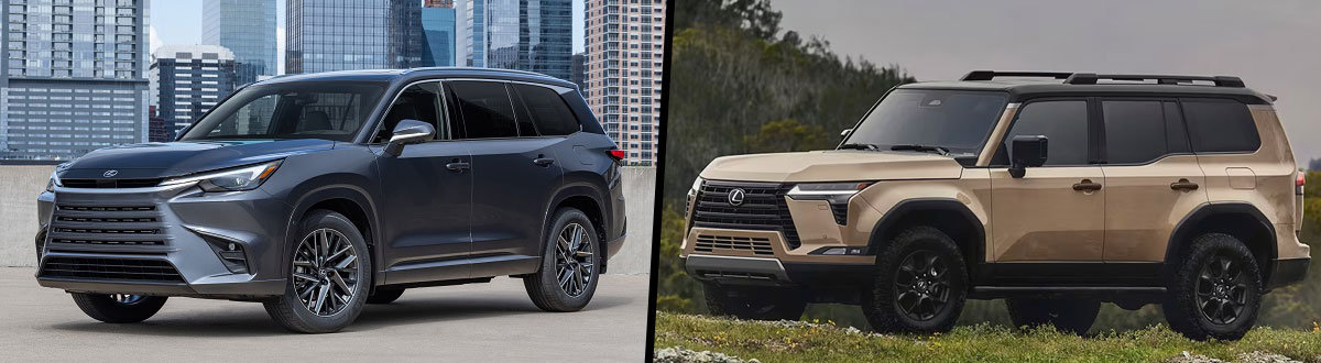 Compare 2024 Lexus TX vs 2024 Lexus GX | Chicago IL