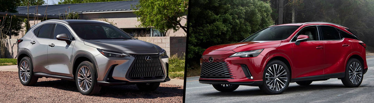 Compare 2025 Lexus NX Hybrid vs RX Hybrid | Westmont IL
