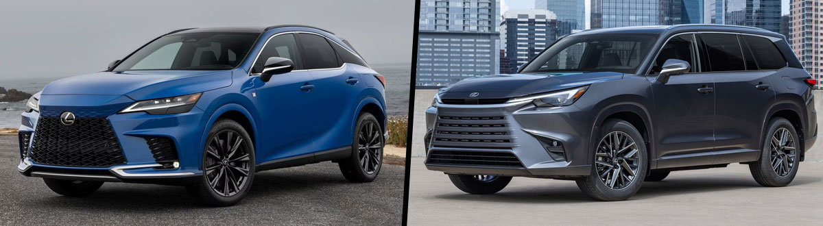 2025 Lexus RX 350 vs TX 350 Comparison | Chicago, IL