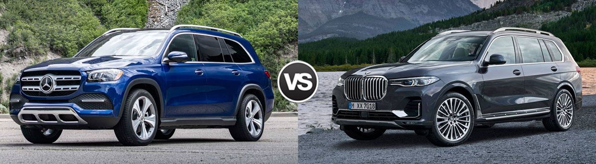 2022 Mercedes-Benz GLS vs 2022 BMW X7 Comparison | Des Moines IA