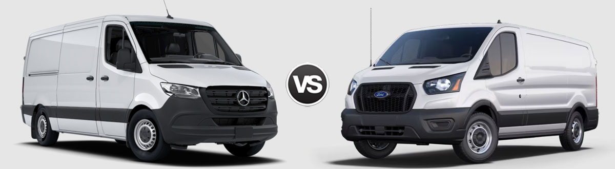 2025 Mercedes-Benz Sprinter Van vs 2025 Ford Transit Van | Warwick, RI