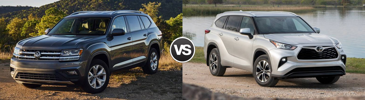 Toyota Highlander Vs Volkswagen Atlas - Latest Toyota News